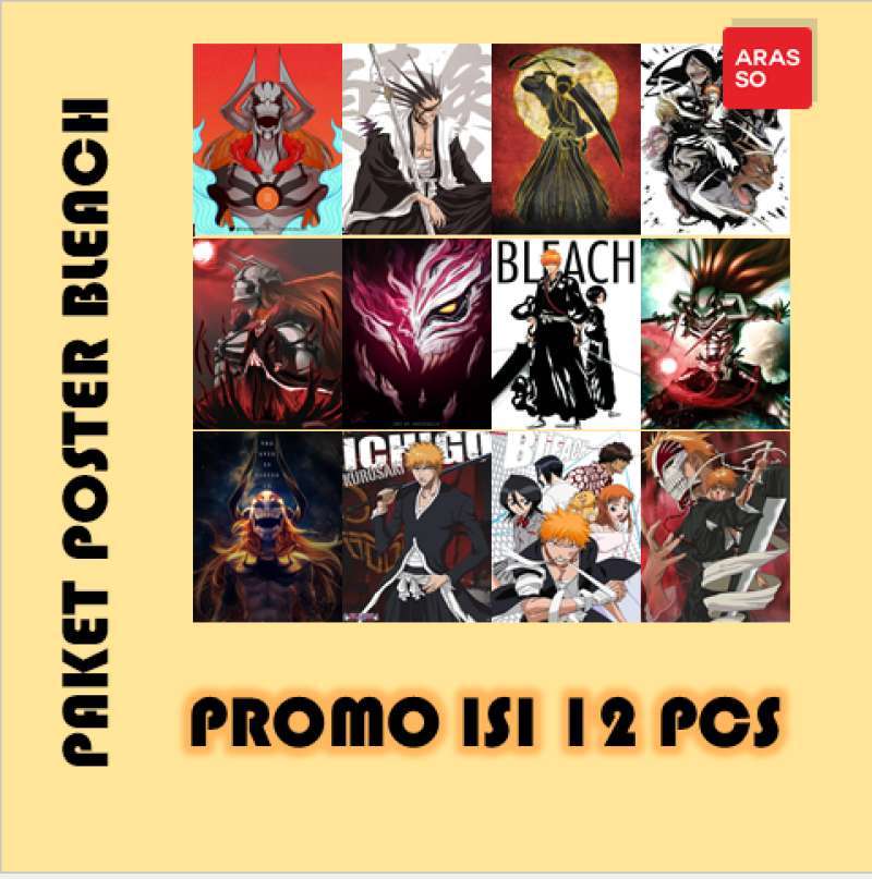 Promo ARASSO POSTER 12PCS Dragonball Dragon Ball Goku Figure Stiker ...