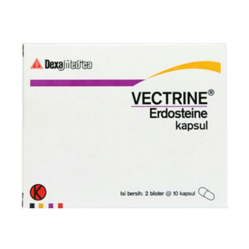 Jual Dexa Medica Vectrine 300 Obat Pengencer Dahak [10 Kapsul] di ...