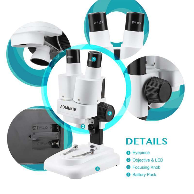 Jual Stereo Microscope Illuminated Industrial Microscope for PCB ...