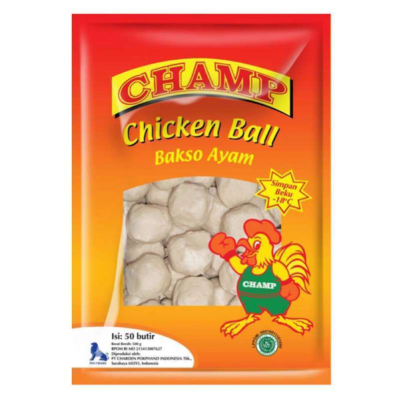 Jual Champ Bakso Ayam 500 Gr di Seller Hypermart Kendari Official Store ...