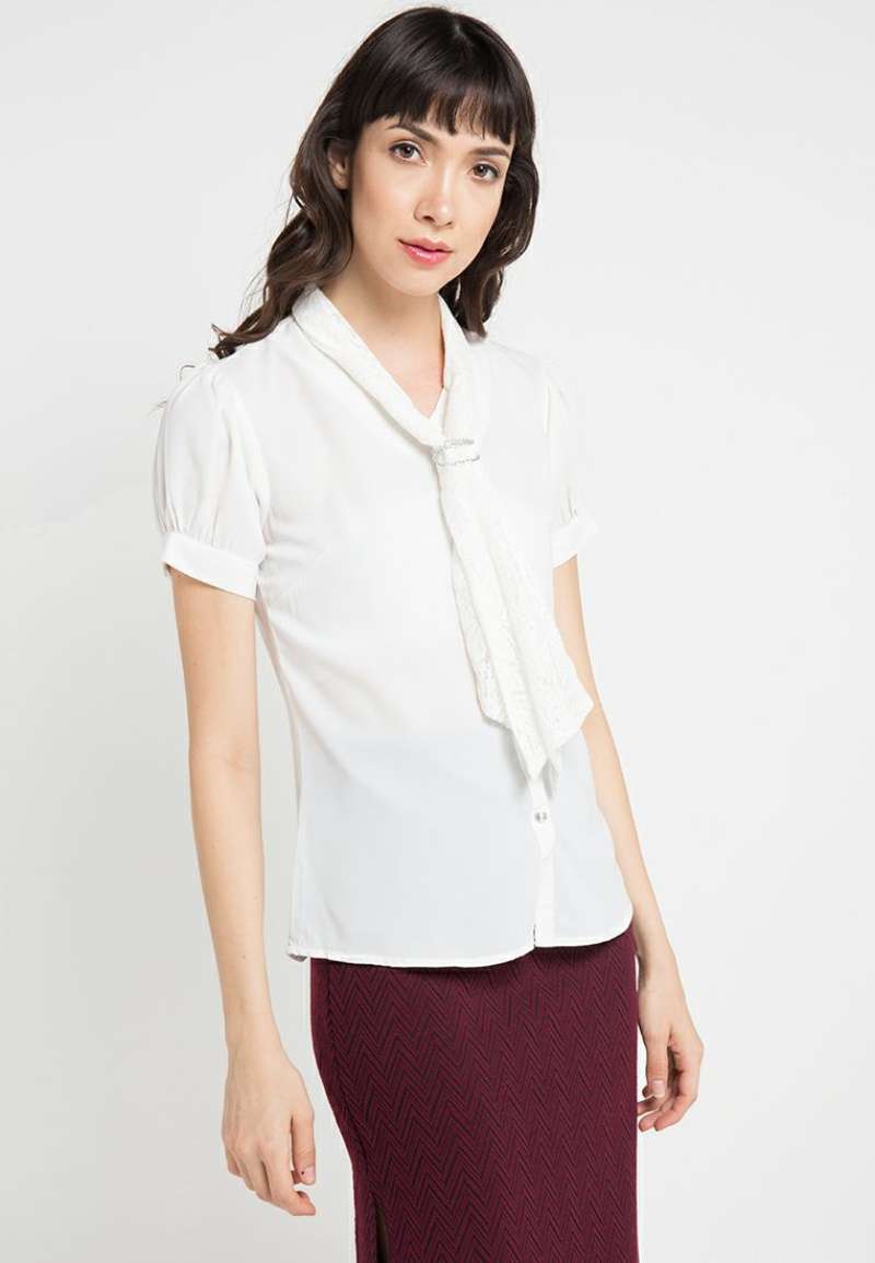 Jual Blouse Warna Putih Kekinian Terbaru - Harga Promo Juni 2024 | Blibli