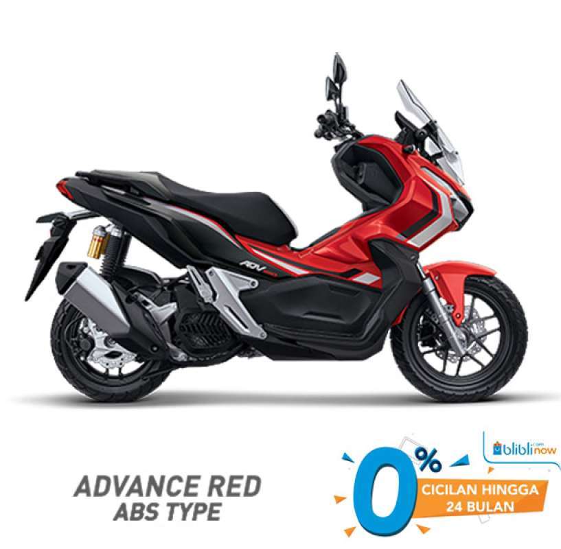 Jual INDENT - Honda ADV ABS Sepeda Motor [VIN 2021] - Tough Red ...