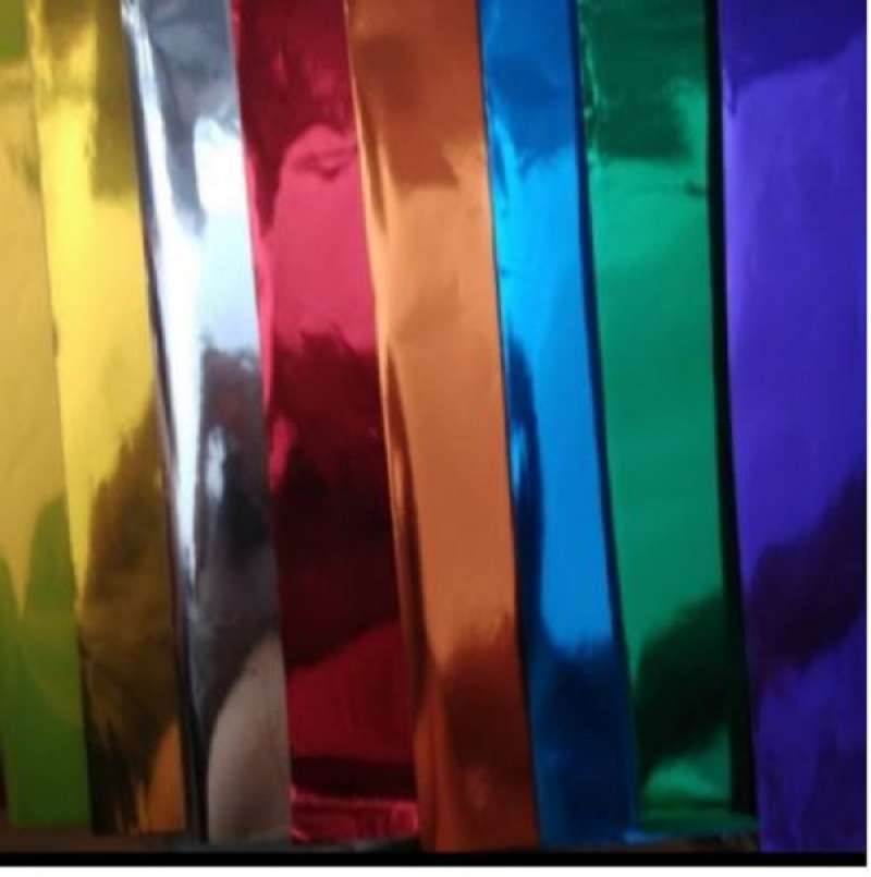 Jual Kertas Warna Kertas metalik Kertas emas silver Kertas ATK ...