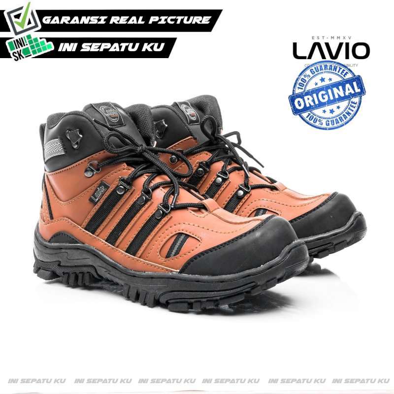 Promo Sepatu Safety Lavio Nitro High Original Ujung Besi Diskon 36% di ...
