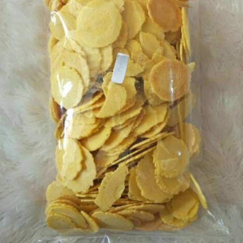 Jual Snack Makanan Ringan Cemilan Jajanan Kue Kering Dollar Rasa Pisang ...