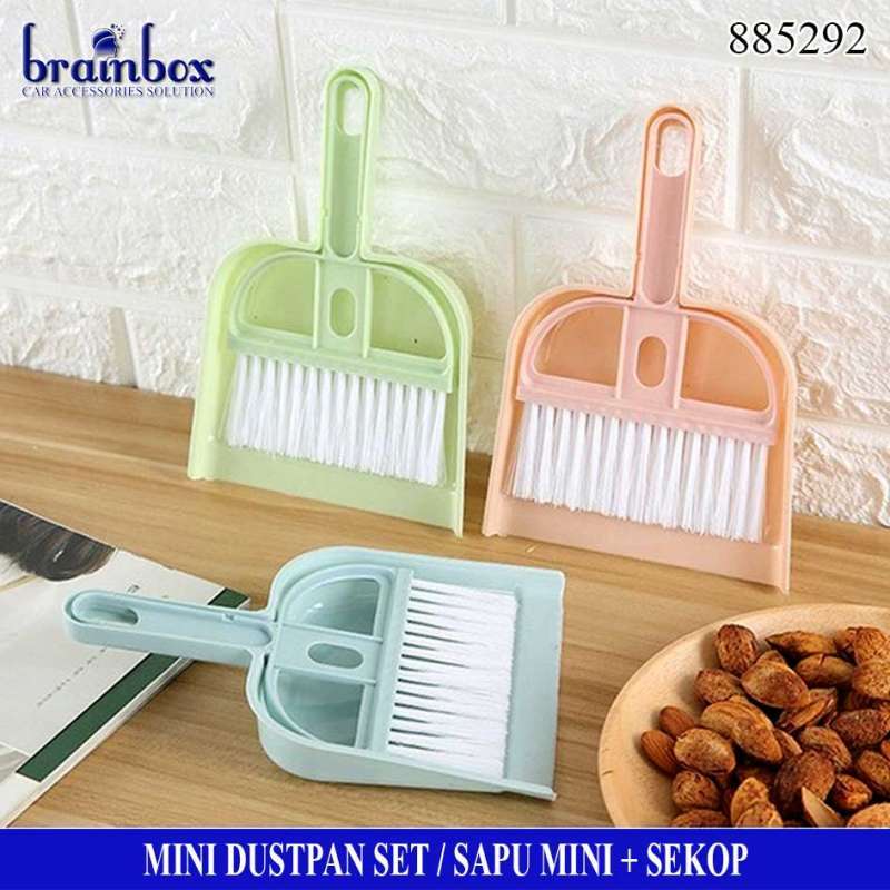 Jual Sapu Mini Set + Serokan Pengki Mini Dustpan Set di Seller brainbox ...