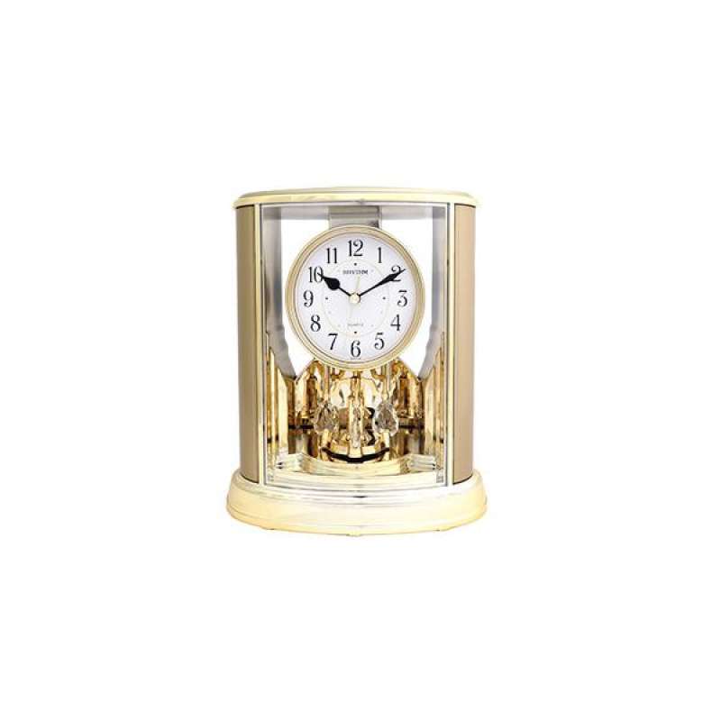 Jual (RHYTHM CLOCKS)Japan Li sound clock - retro high texture / crystal ...