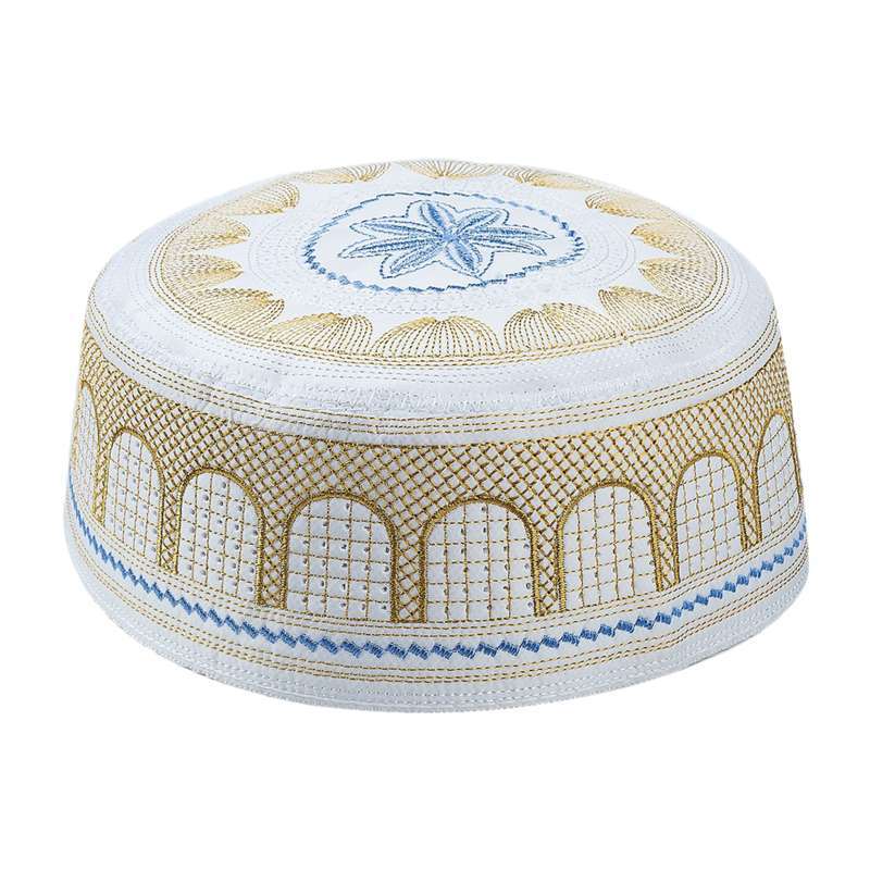 Promo Islamic Muslim Mens Prayer Kufi Hat Skull Cap Turkish Namaz Topi ...