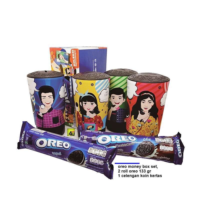 Jual Oreo - Biskuit Sandwich Money Box Set di Seller cemilan4u - Kota ...