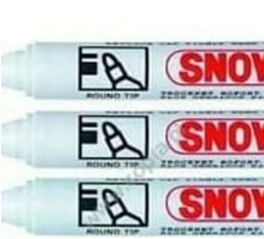Jual Spidol Permanent Snowman / Spidol Permanent Marker Snowman G-12 Di ...