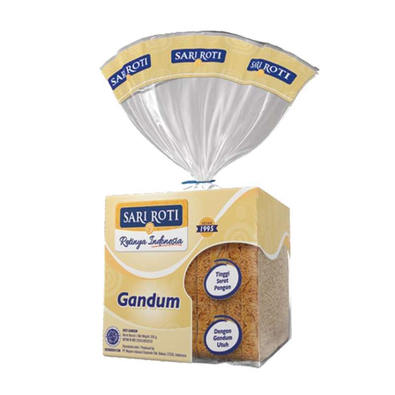 Jual Sari Roti Tawar Gandum Bread 1 Pack di Seller Dropezy - Cijantung ...