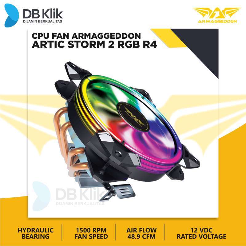 Jual Cpu Fan Armaggeddon Artic Storm 2 Rgb R4 - Fan Armageddon Artic ...