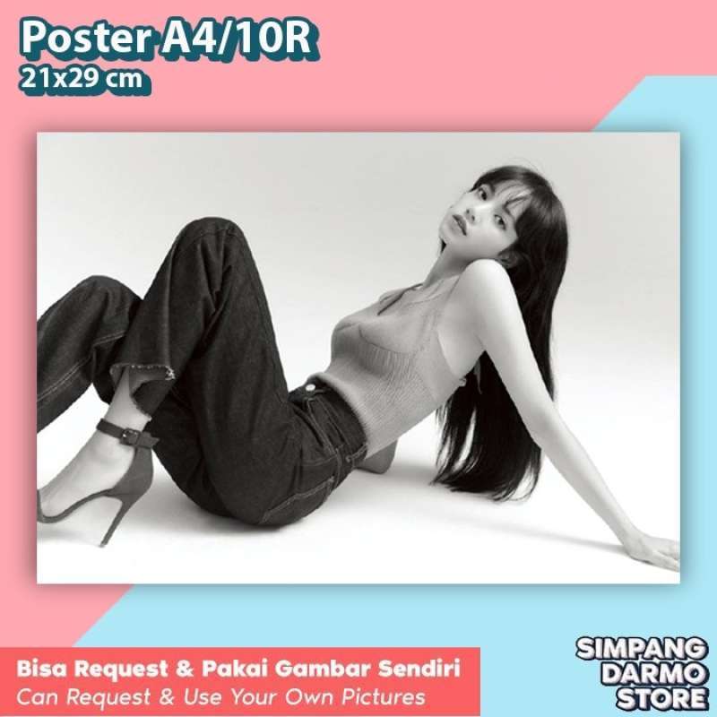 Jual Poster Blackpink Lisa Allure Magezine : Body Soul Ukuran A4 Foto Majalah Korea dan Lisa ...