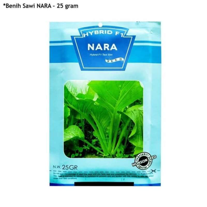 Jual Benih Sawi Nara Seed Hybrid F1 Tsoi Sim 25 Gram Terbaik di Seller ...