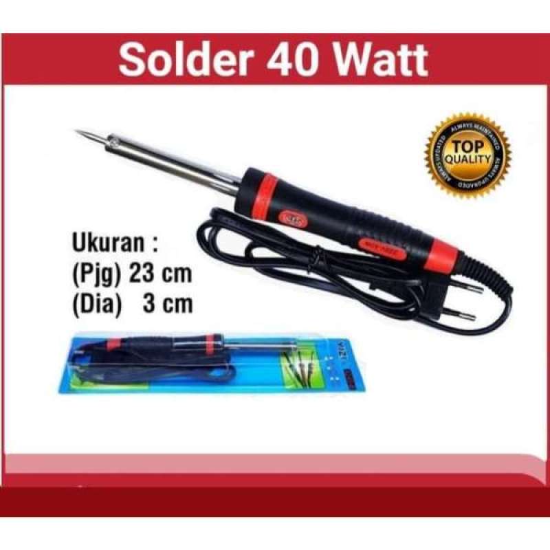 Jual Solder 40 Watt 40W 40 W 220V Listrik AC Soldering Iron di Seller ...