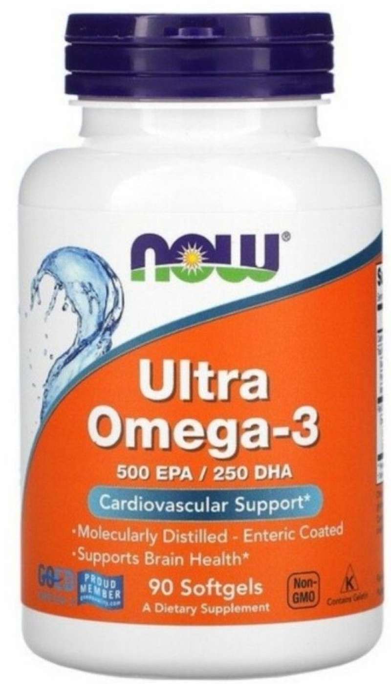Jual Vitamin Ultra Omega-3 500 Epa/250 Dha Now - 90 Softgels Di Seller Nowsehatindonesia ...