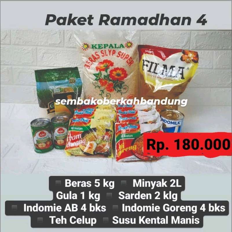 Jual Parsel Sembako Ramadhan 4 di Seller Sembako Berkah Bandung - Dago ...