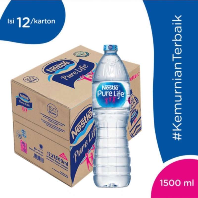 Promo Air Mineral Nestle Pure Life Botol Besar - 1500 ml (Kemasan ...