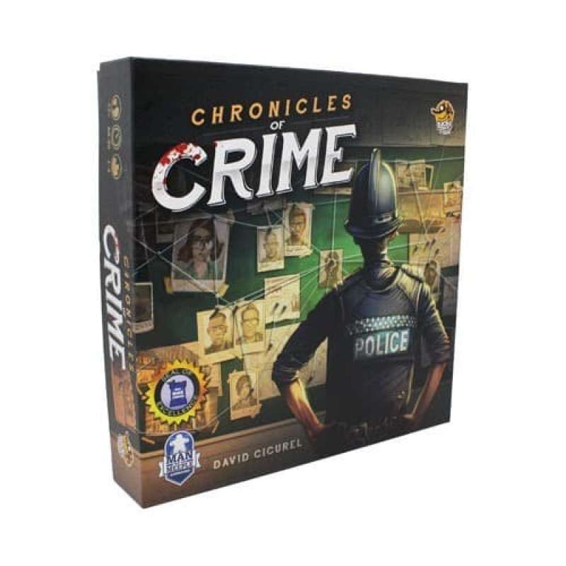 Jual Chronicles of Crime Board Game di Seller Invaders Board Game ...