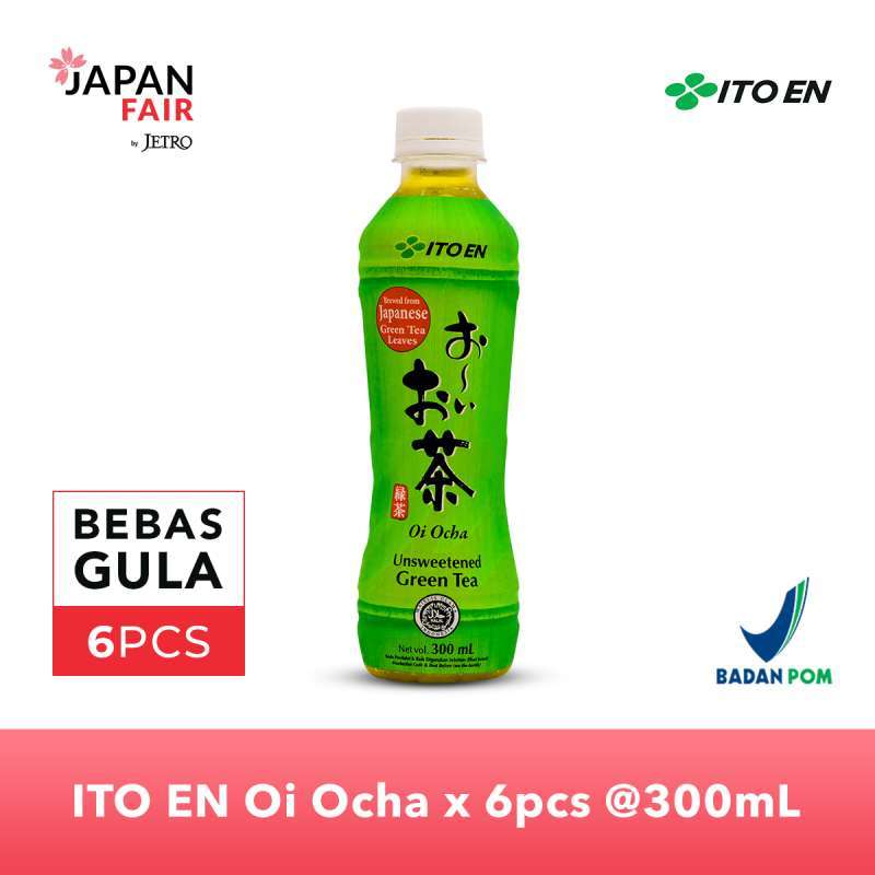 Promo Teh Jepang ITO EN Ocha Tea 300ml 6 pcs No Sugar Diskon 3% di ...
