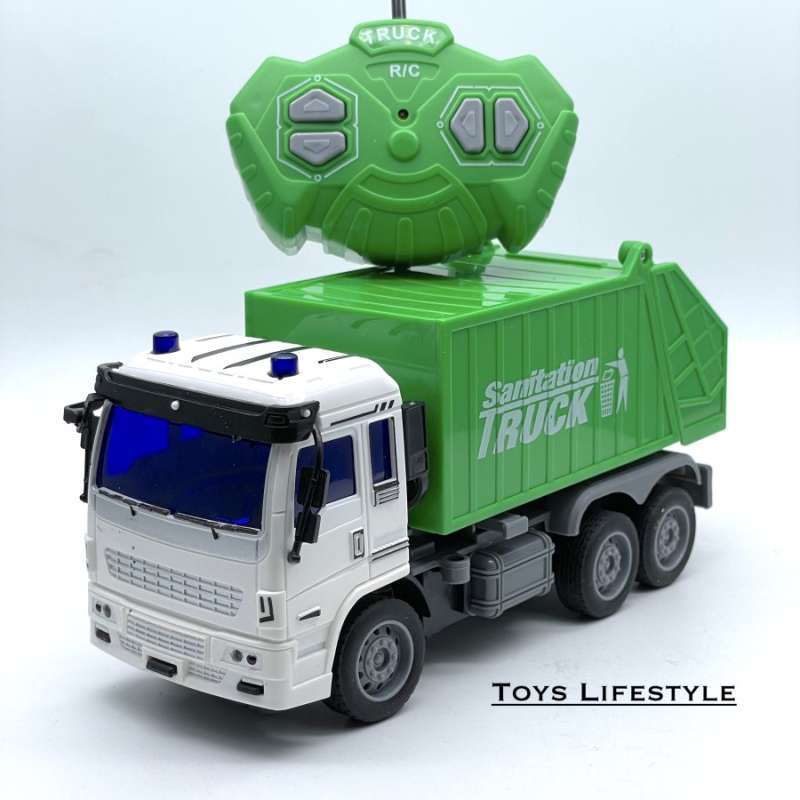 Jual Remote Control Truk Pengangkut Sampah / Sanitation Truck 1:30 di ...