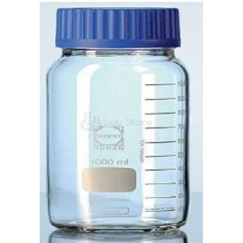 Jual Laboratory Bottle Wide Mouth 500 Ml Clear Botol Lab Botol Kaca ...