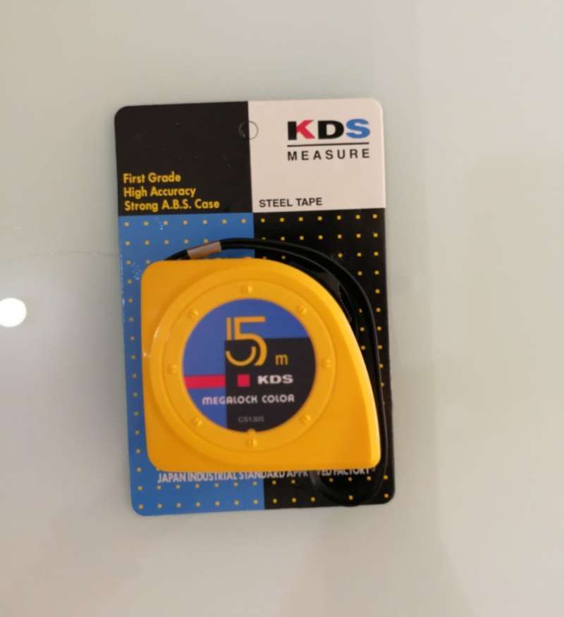 Jual Kds Meteran Kds Megalock 5m 5meter Meteran 5mx16ft Di Seller ...