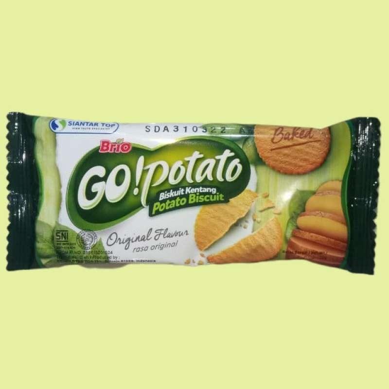 Jual Siantar Top Go Potato Biscuit Kentang 20gr [12 Pcs/box] Di Seller ...