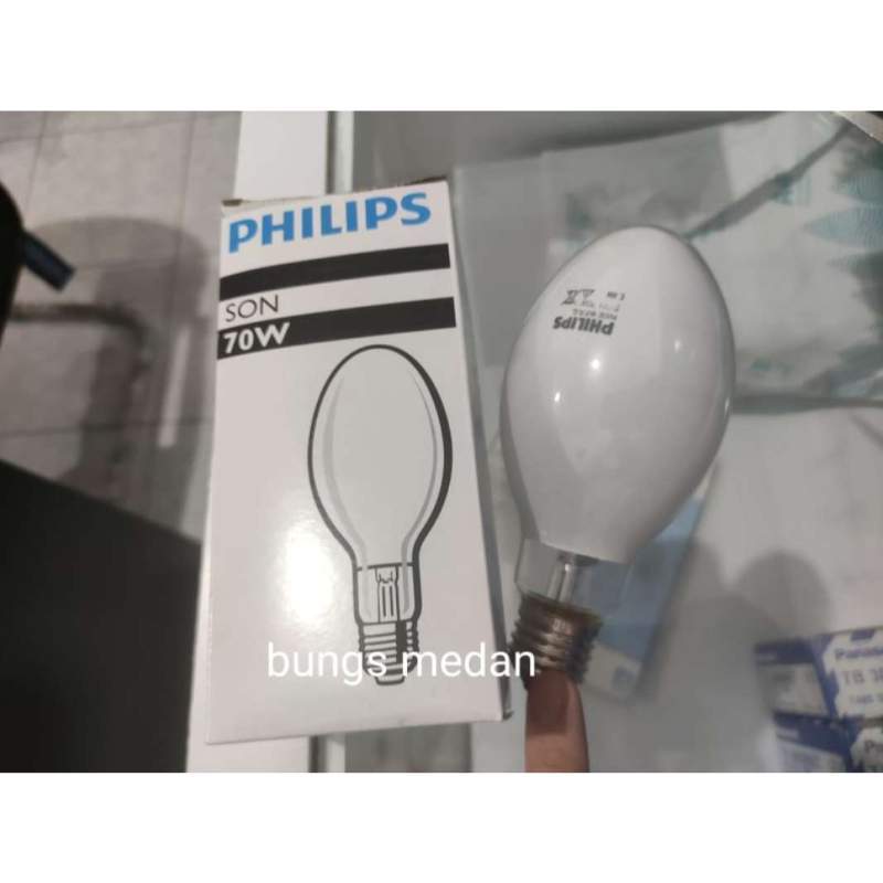 Jual PHILIPS SON 70W I 70 watt E27 lampu jalan kuning soni son-i sone ...