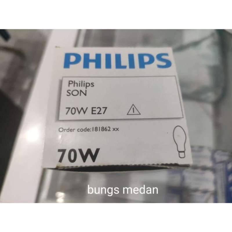 Jual PHILIPS SON 70W I 70 watt E27 lampu jalan kuning soni son-i sone ...