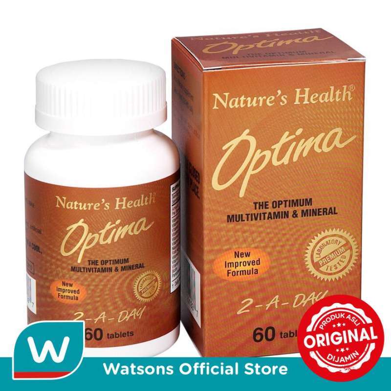 Promo Nature's Health Optima Multivitamin 60s Diskon 20% di Seller ...