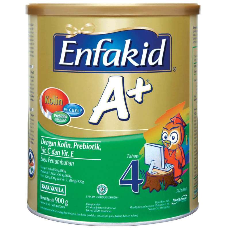 Jual ENFAGROW A plus 4 VANILLA TIN 800g di Seller Hypermart Cito ...