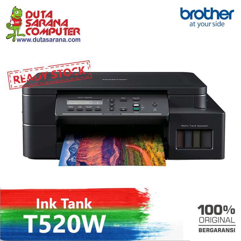 Jual PRINTER BROTHER DCP-T520W T520 Inkjet AIO Print Scan Copy Wifi ...