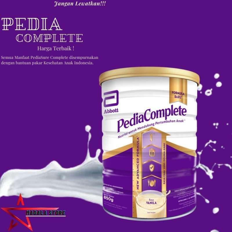 Jual Pedia Complete Vanila 850 gram di Seller FARMA PLUS - Kebon Bawang ...