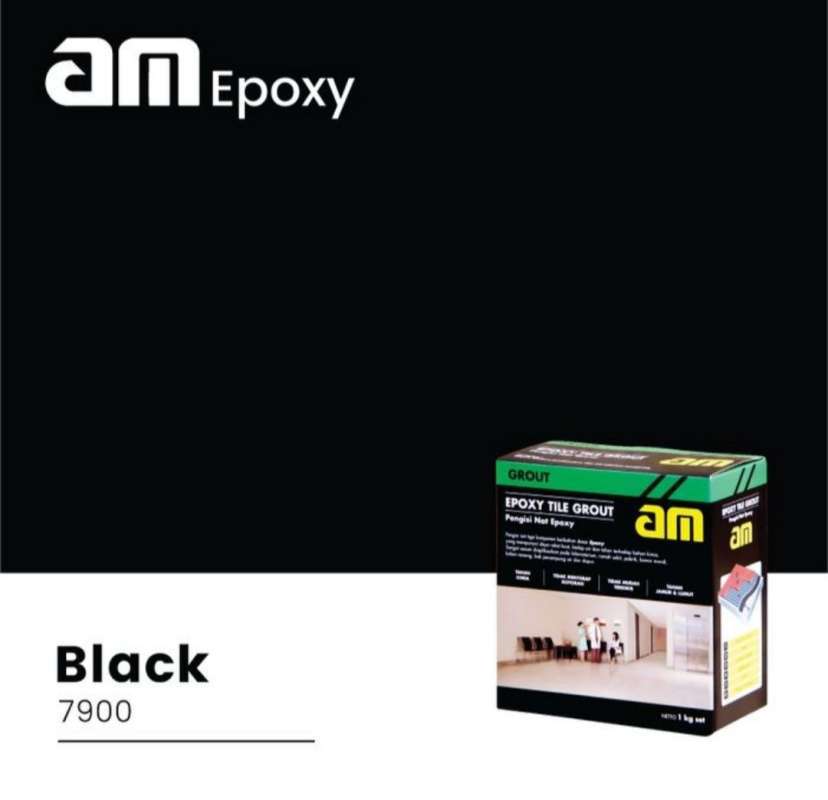 Jual Am 55 Pengisi Nat Epoxy 1kg (black) Di Seller Anto_onlinee ...
