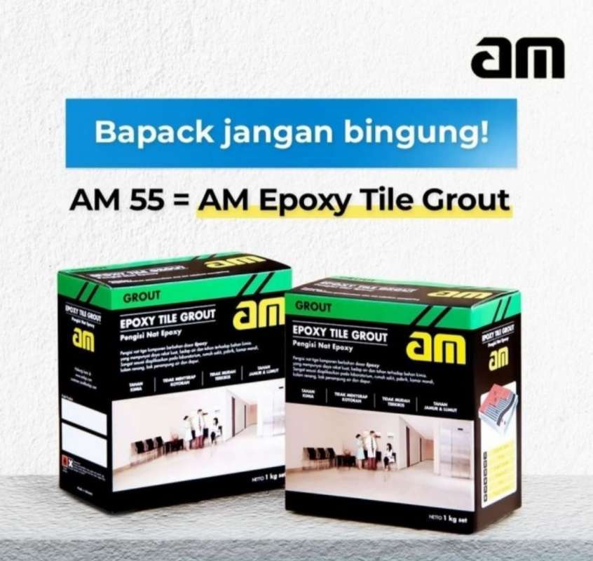 Jual Am 55 Pengisi Nat Epoxy 1kg (black) Di Seller Anto_onlinee ...