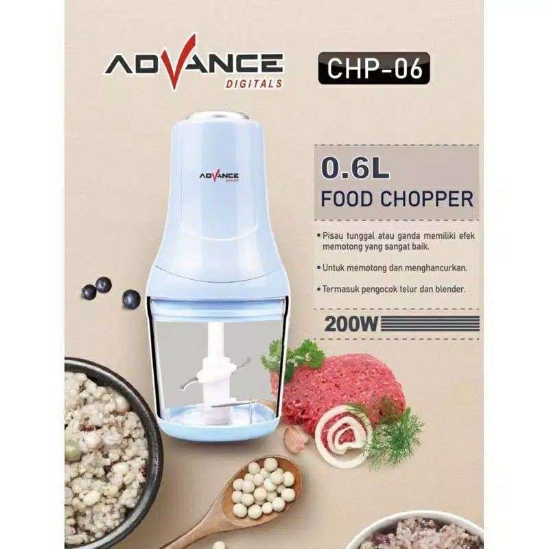 Jual advance food chopper chp 06 di Seller Queenelektronik - Larangan Indah, Kota Tangerang | Blibli