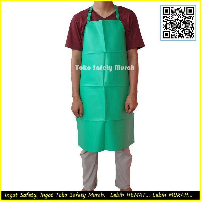 Jual Celemek Masak Baju Apron Polos 90cm Barista Warna Merah Kuning ...
