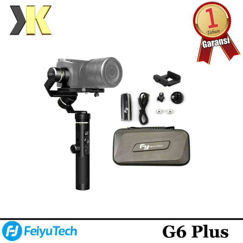 Promo Feiyu Tech G6 Plus 3-axis Handheld Gimbal Stabilizer Payload 800g ...