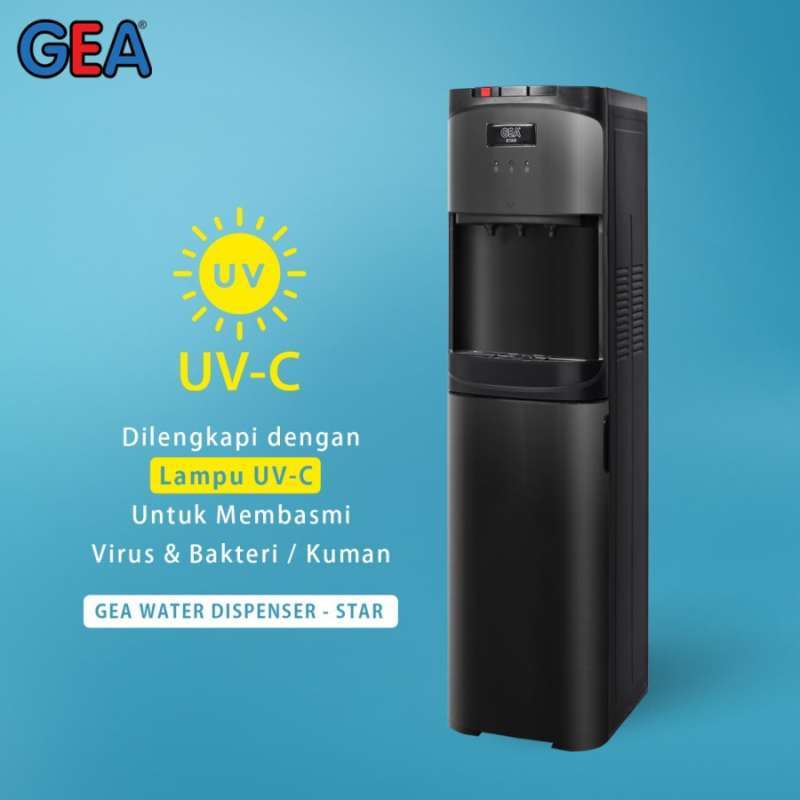 Promo Gea Star Dispenser Galon Bawah Diskon 41% Di Seller Station ...