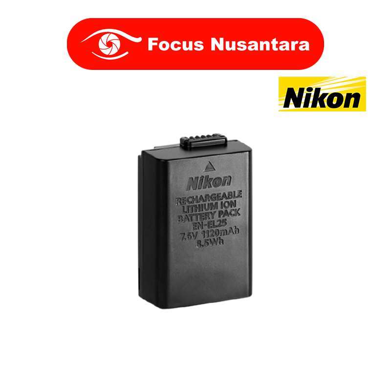 Jual FOCUS NUSANTARA - Nikon EN-EL25 Rechargeable Li-on Battery di ...
