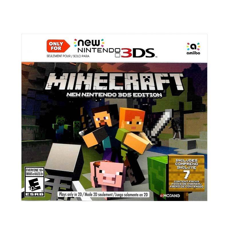 Jual Nintendo Minecraft DVD Game for New 3DS Edition di Seller ...