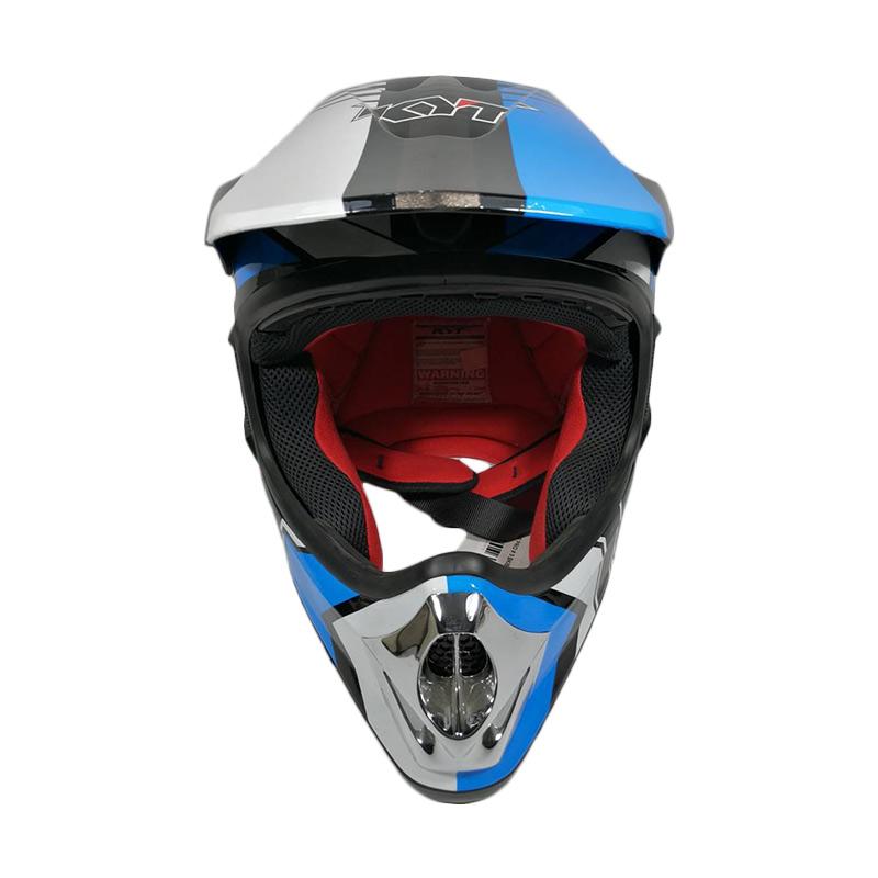 Jual Kyt Pro #9 Helm Motocross - Black Blue Di Seller C4mille ...