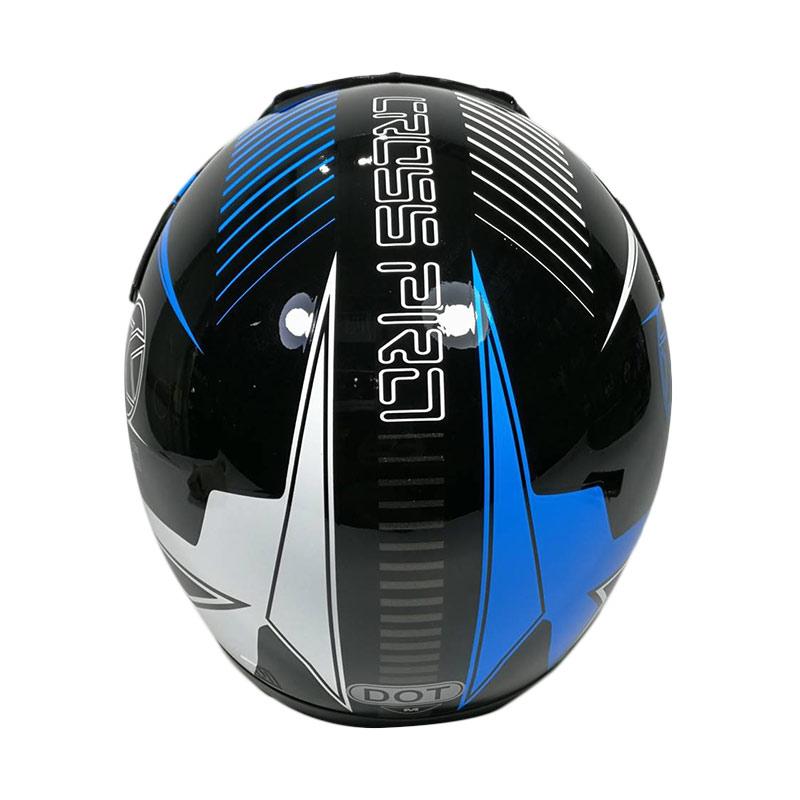 Jual Kyt Pro #9 Helm Motocross - Black Blue Di Seller C4mille ...