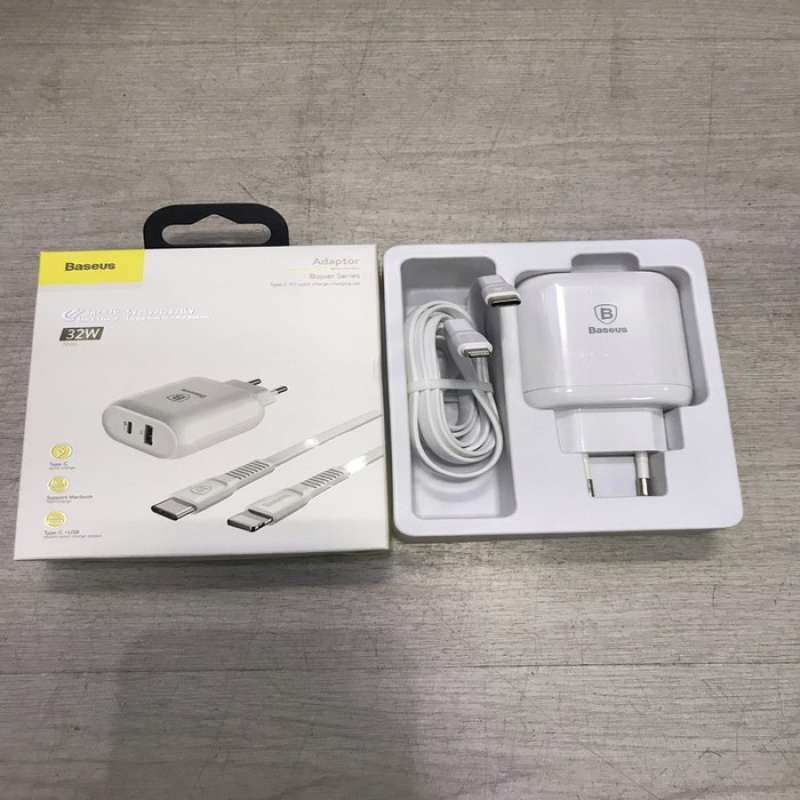 Jual BASEUS ORIGINAL ADAPTOR BOJUER SERIES PD QUICK CHARGER Terbaru di ...