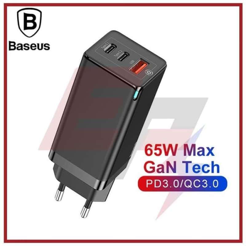 Jual BASEUS KEPALA CHARGER GAN FAST 65W PD POWER DELIVERY FAST CHARGING ... Jual BASEUS KEPALA CHARGER GAN FAST 65W PD POWER DELIVERY FAST CHARGING ...