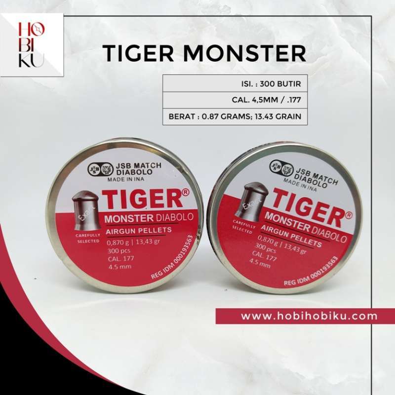 Jual Tiger Monster Kaleng Di Seller Hobihobiku - Made, Kota Surabaya ...