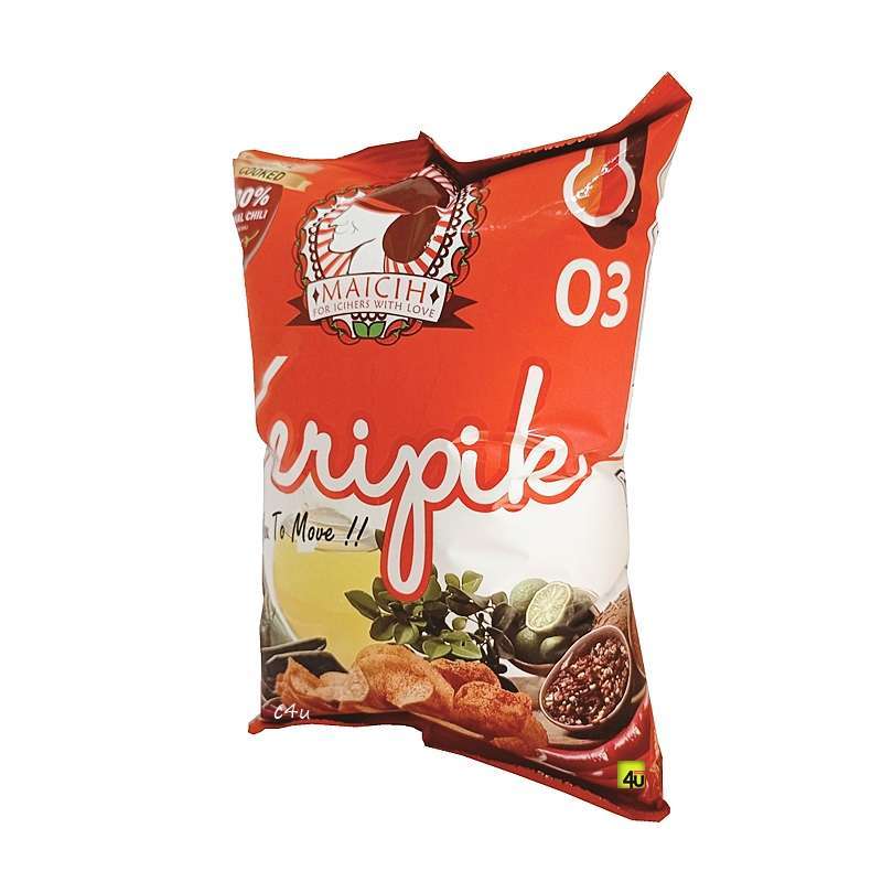 Jual Maicih Axl - Keripik Singkong Pedas Lv5 - 100g Di Seller Cemilan4u ...