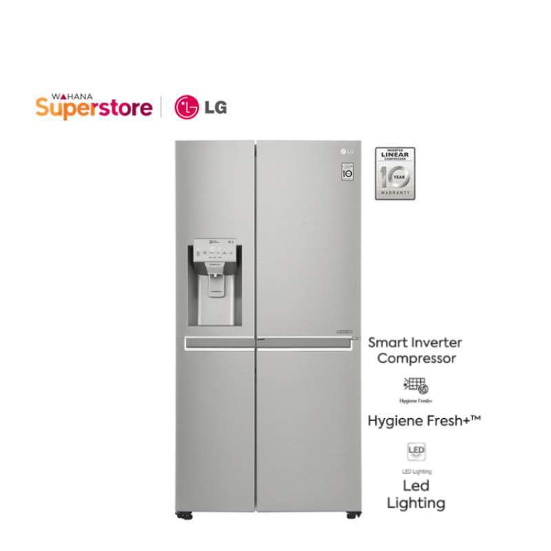 Jual Lg Kulkas Side By Side Ice Maker 687 L - Gc L247clcv Di Seller Wahana Super Flagship Store ...