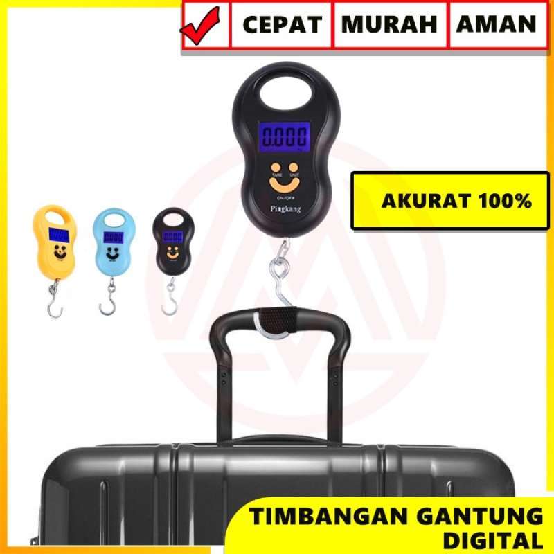 Jual TIMBANGAN KOPER DIGITAL 50KG TIMBANGAN GANTUNG PORTABLE TAS KOPER ...